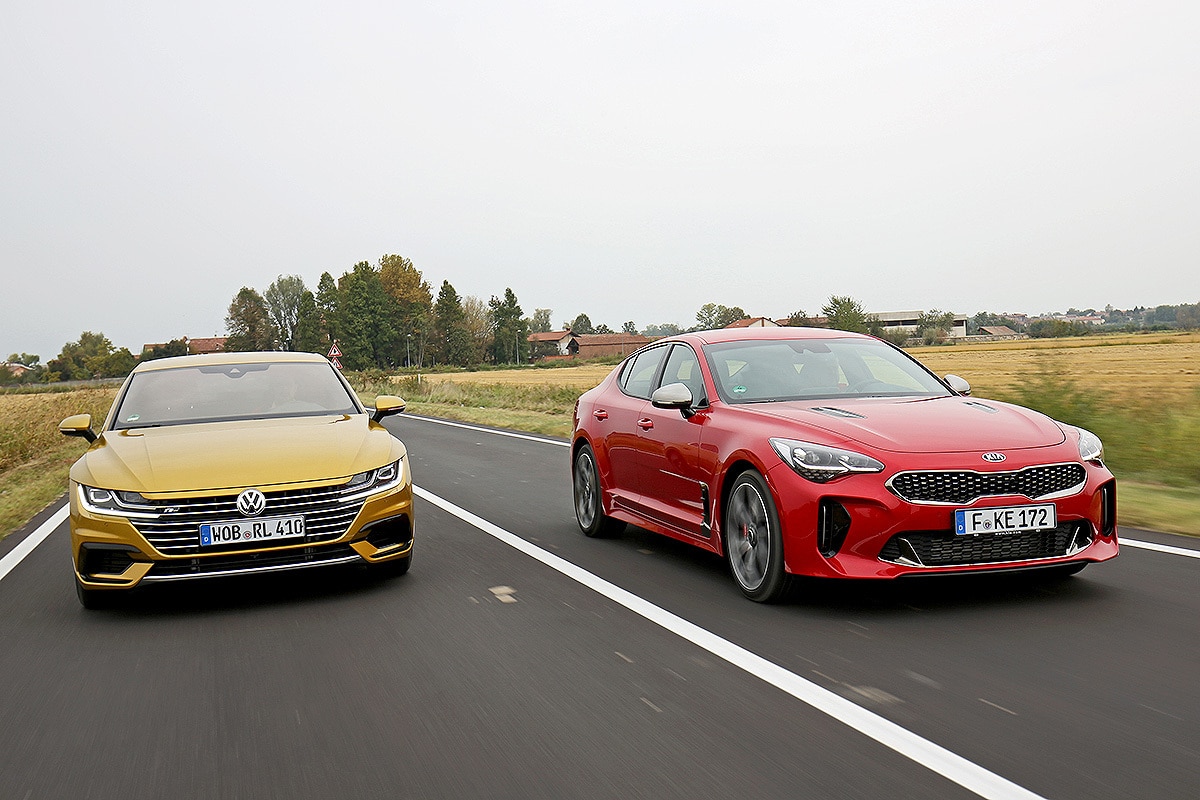 Interesting Kia Stinger Vs Vw Arteon Images