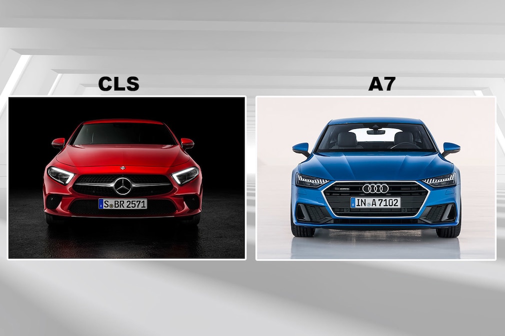 Audi A7 Sportback gegen Mercedes CLS: Vergleich - AUTO BILD