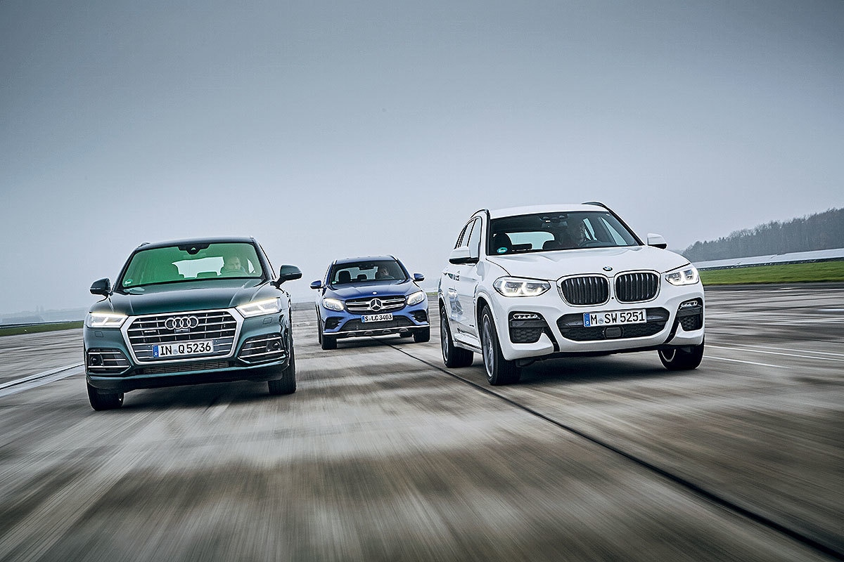 Deutsche Premium-SUVs: X3 trifft auf Q5 und GLC - AUTO BILD
