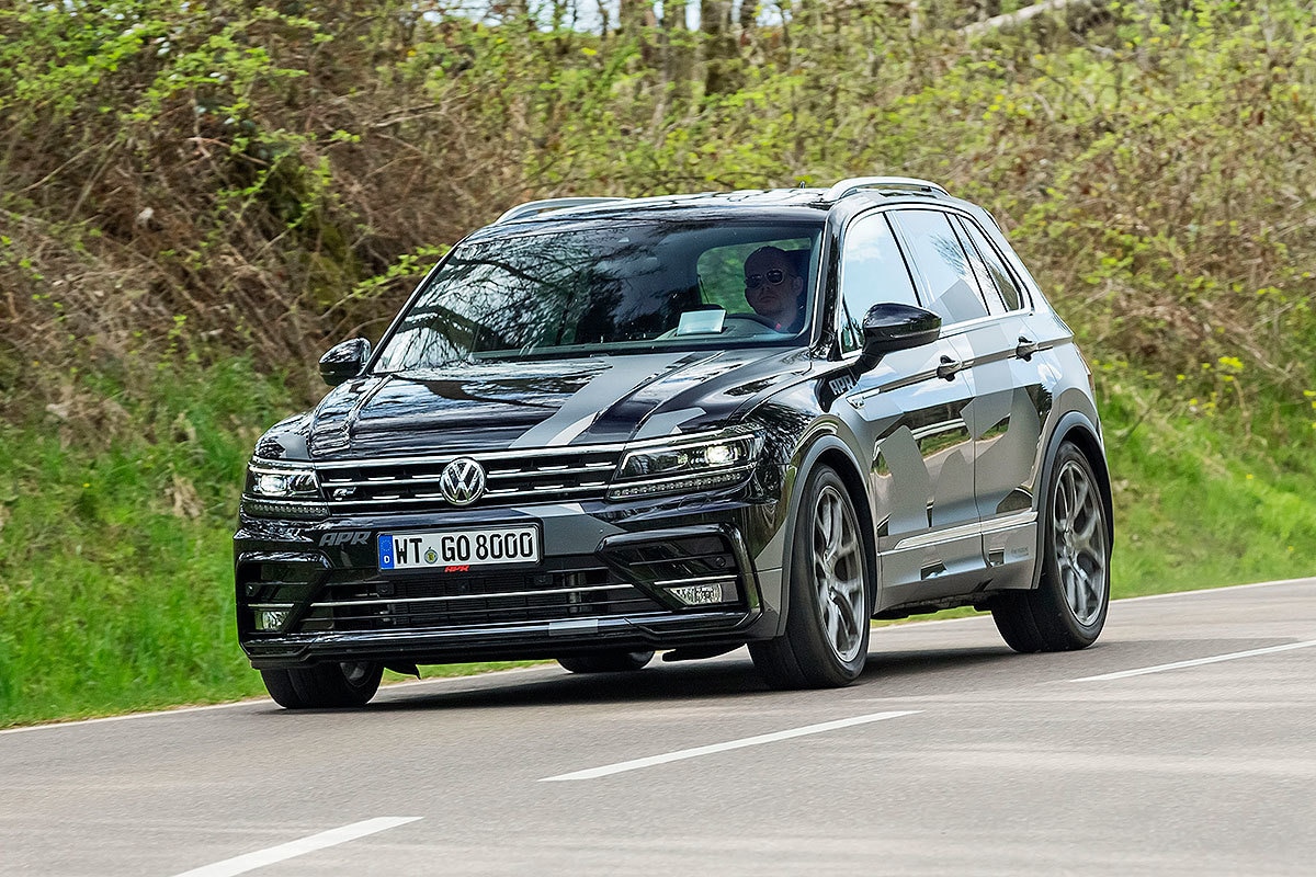 Tuning-SUV unter Dampf: APR Tiguan 400 im Test - AUTO BILD