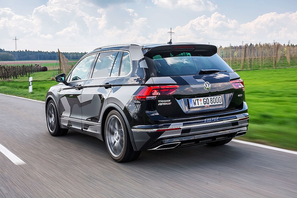 Tuning-SUV unter Dampf: APR Tiguan 400 im Test - AUTO BILD