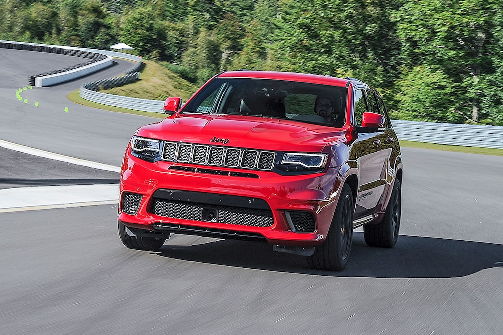 Jeep Renegade und Grand Cherokee Trackhawk im Test - AUTO BILD