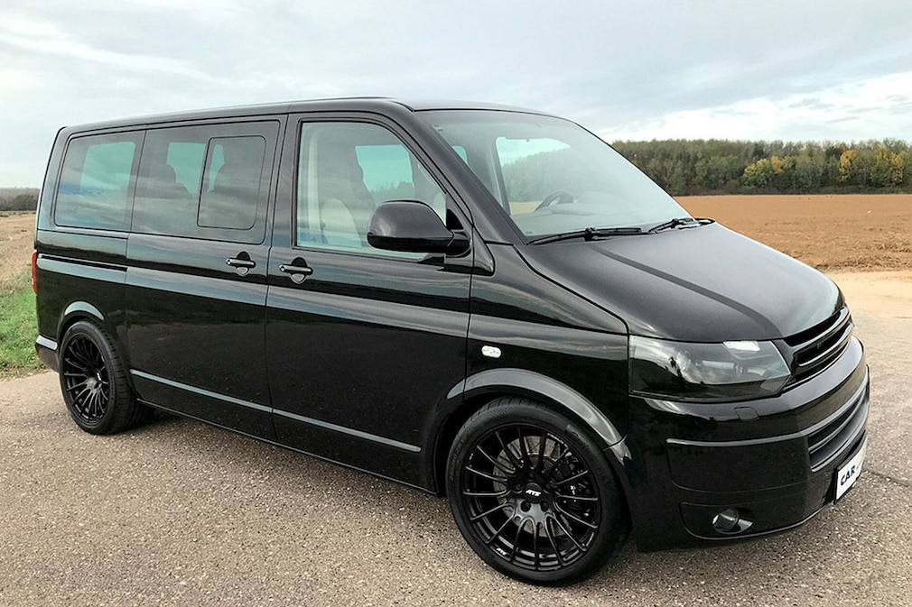 VW T5-Umbau: krasser Familienbus mit Porsche-Motor und 580 PS - AUTO BILD