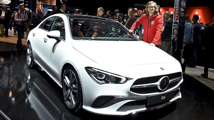 Video: Mercedes CLA (CES 2019) - AUTO BILD