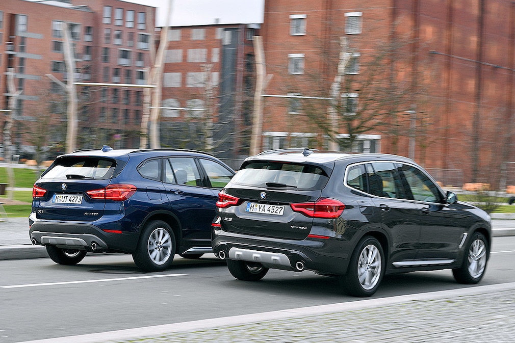 BMW X1 gegen BMW X3 im Test: Duell auf höchstem Niveau - AUTO BILD