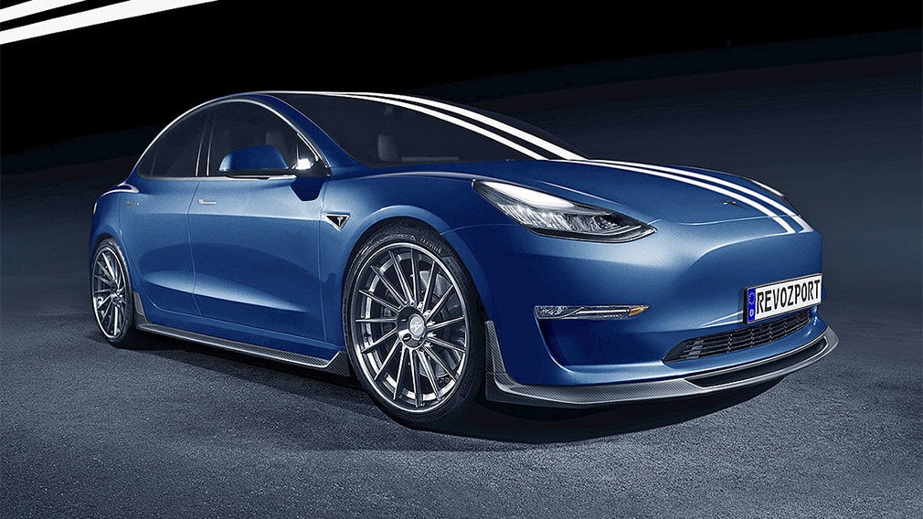 Tesla Model 3 Tuning Revozport R Zentric Model 3s Auto Bild