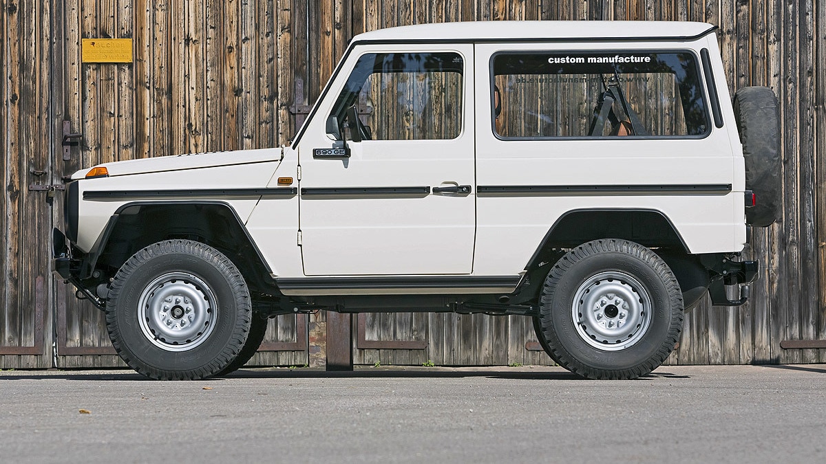 Puch 690 GE, Mercedes G-Klasse, V8, Klassiker des Tages - AUTO BILD KLASSIK