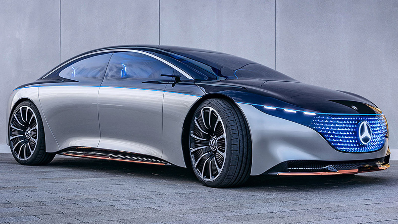 Mercedes Vision EQS (2020): Neuvorstellung - Studie - Elektro - AUTO BILD