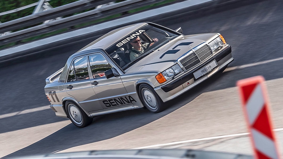 Der 190er des späteren Weltmeisters Senna