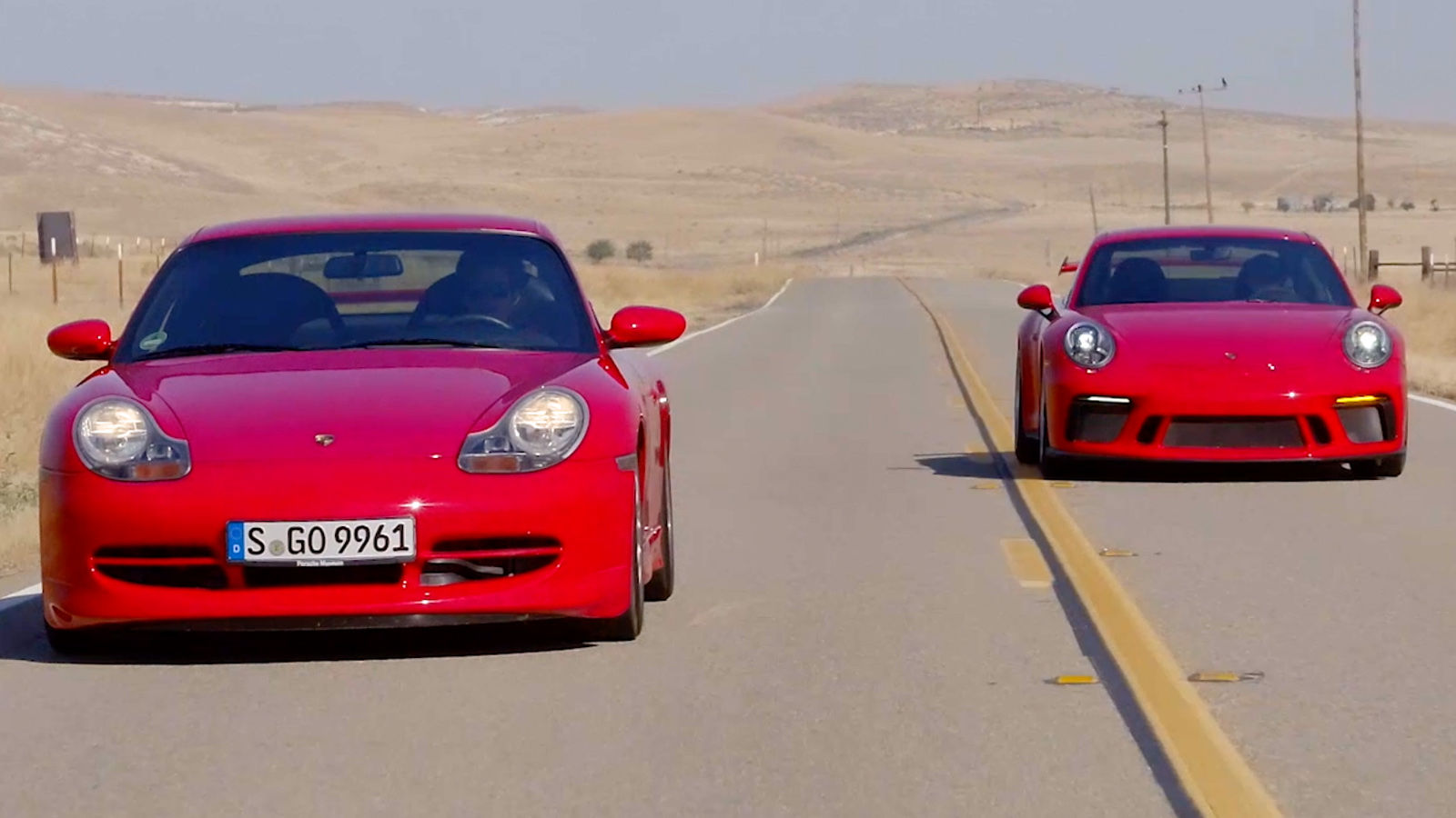 Porsche 911 GT3 Alt vs. Neu (2019): Test - Infos 991.2 - 996 - AUTO BILD