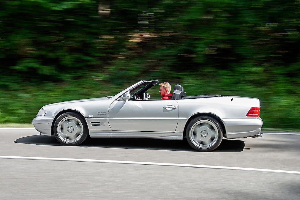 Mercedes SL 73 AMG mit 7,3-Liter-V12 und 525 PS gefahren! - AUTO BILD
