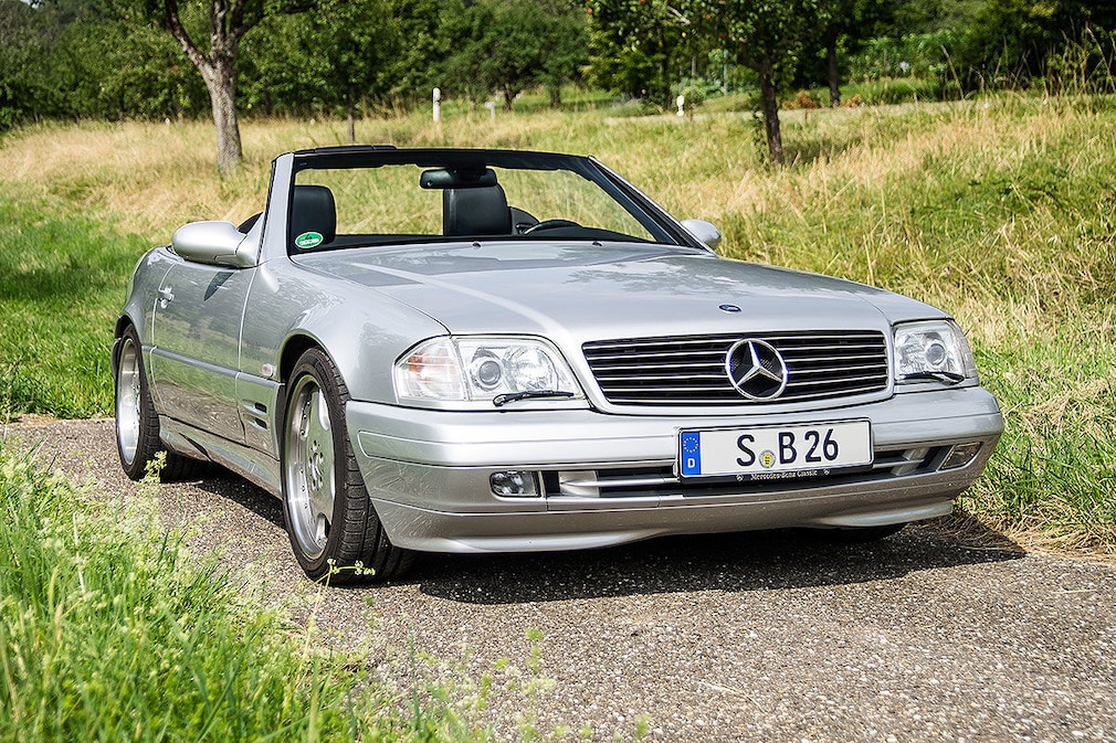 Mercedes SL 73 AMG mit 7,3-Liter-V12 und 525 PS gefahren! - AUTO BILD