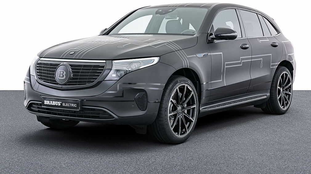 Mercedes EQC Tuning: Brabus bringt Elektro-Tuning - AUTO BILD