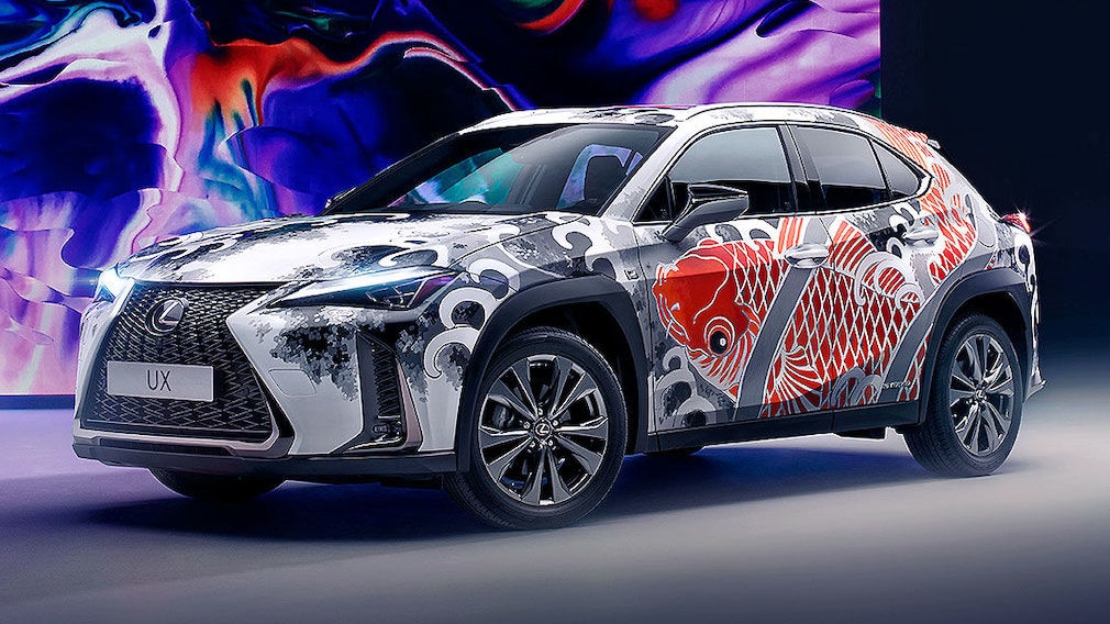 Lexus hat das erste Auto mit Tattoo - AUTO BILD