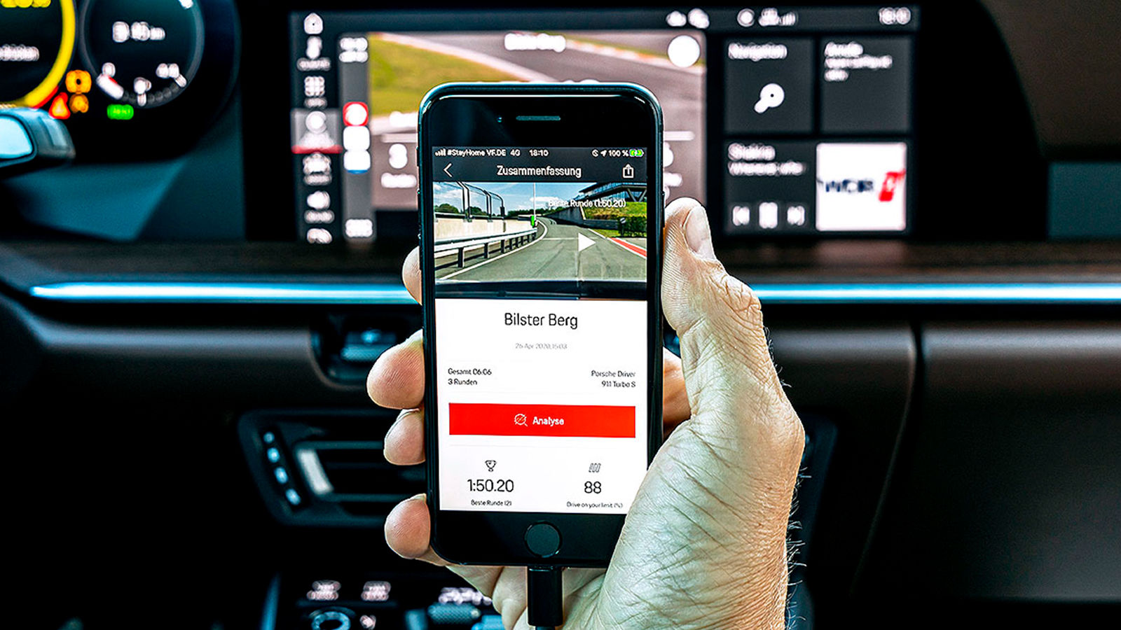 Porsche Track Precision App (2020): Update - Apple CarPlay - Infos ...