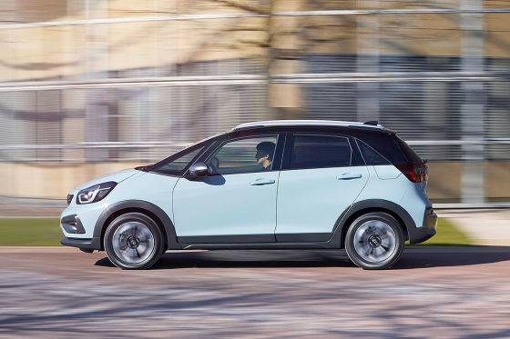 Honda Jazz Crosstar Erste Testfahrt im neuen Hybrid SUV AUTO BILD