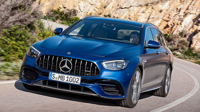 【動画付き】短い動画付き新車情報 メルセデスAMG E 63 & E63 S 4MATIC+フェイスリフト 全情報 - AUTO BILD ...