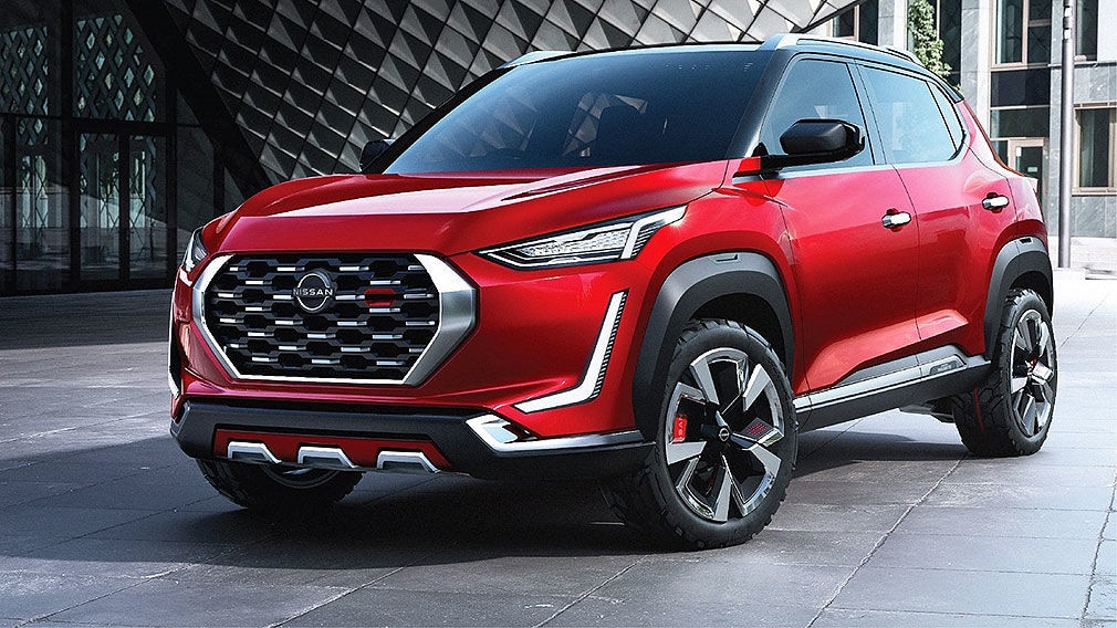 Nissan Magnite Concept: Nissan zeigt sein weltweit kleinstes SUV - AUTO ...