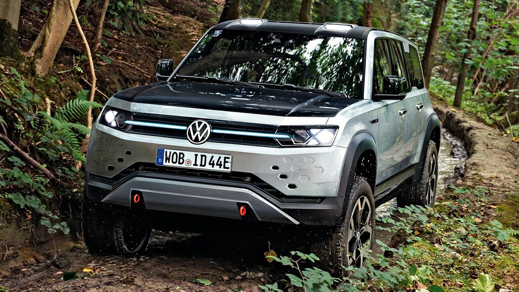 VW ID. Ruggdzz (2020): Skizze - Offroad - SUV - Elektro - Info - AUTO BILD