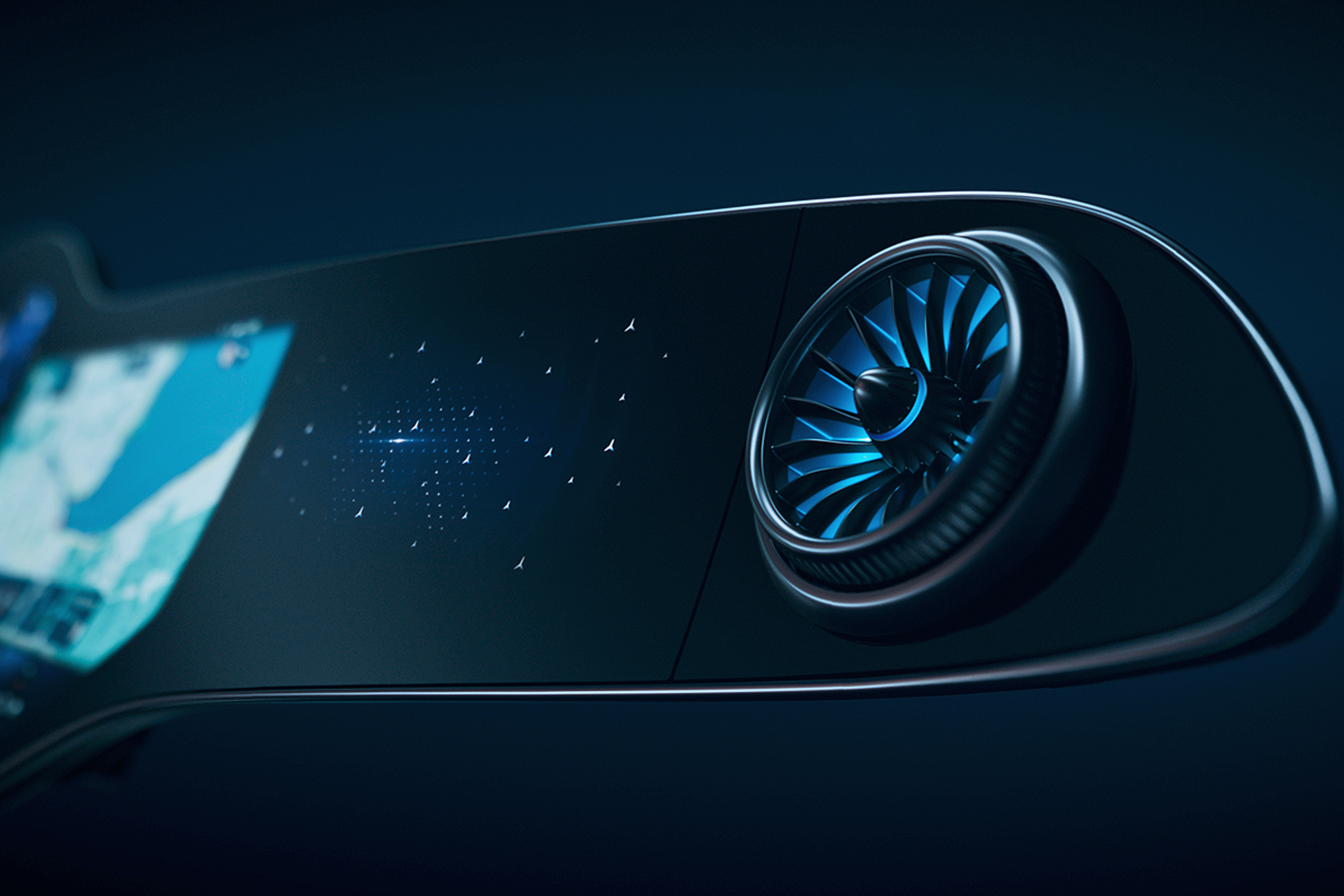 Mercedes EQS Hyperscreen ist mit 1 41 m so breit wie ein Bett AUTO BILD
