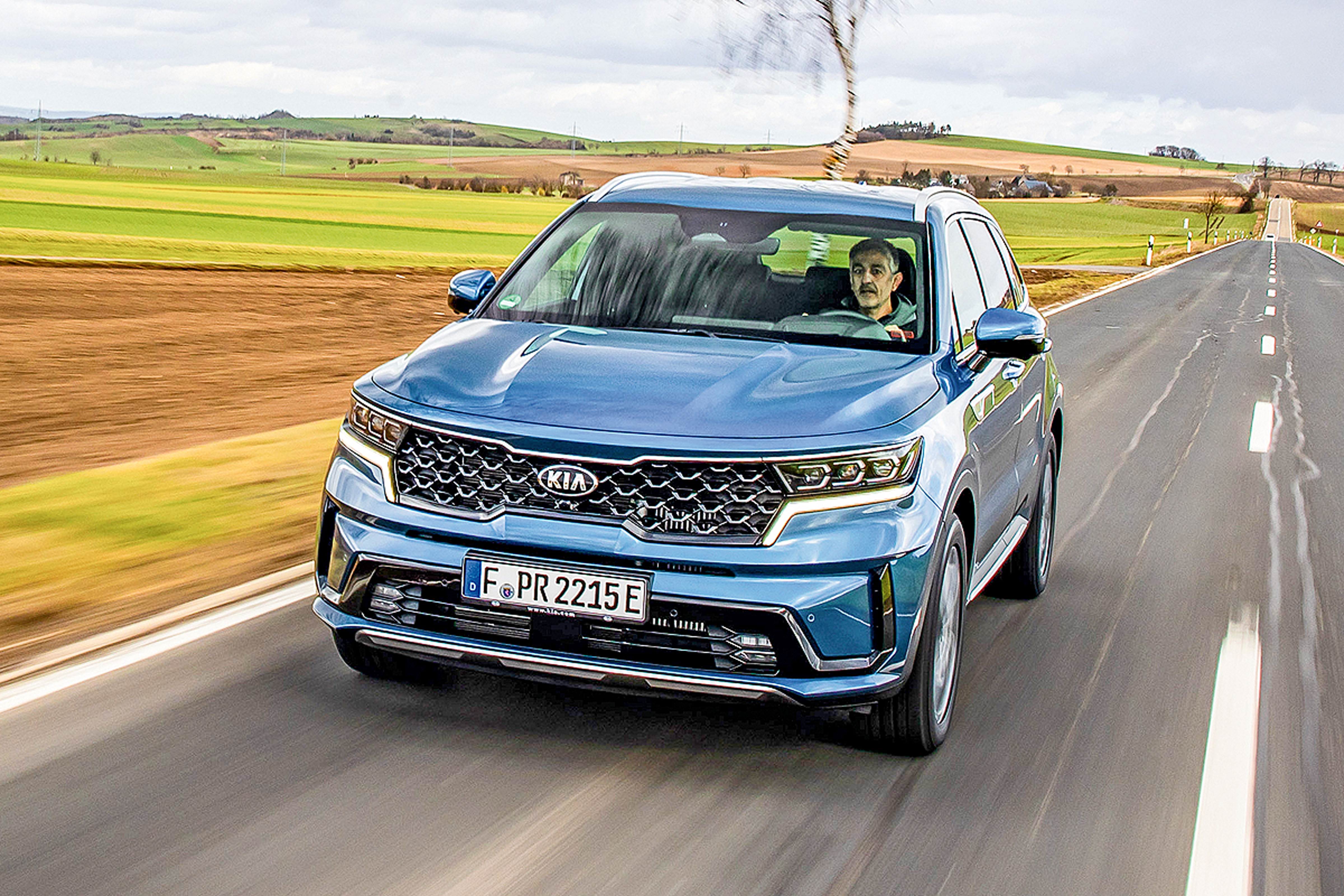 Kia Sorento Plug in Hybrid 2021 Test Motor Preis AUTO BILD