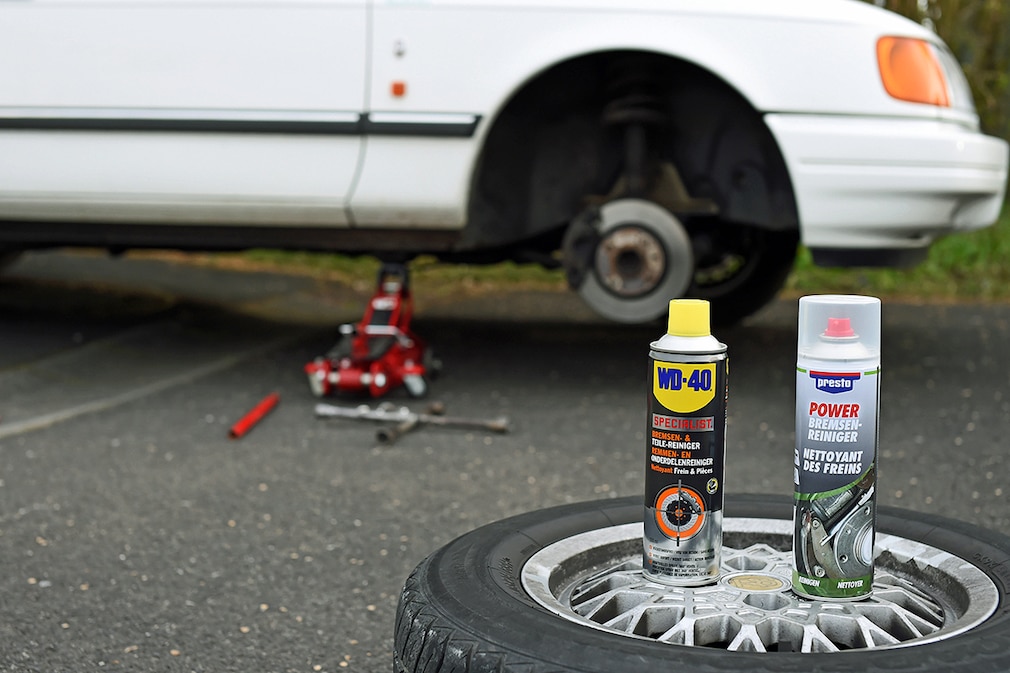 Bremsenreiniger: Bremsen kontrollieren und reinigen - AUTO BILD