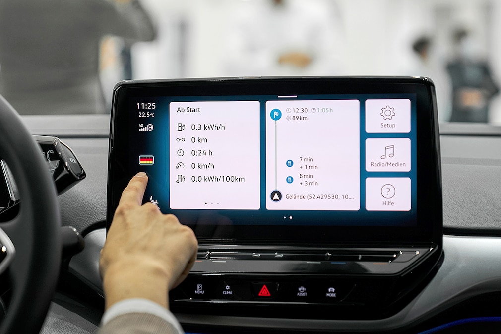 Elektroautos VW ID.3 und VW ID.4 erhalten das erste OTA-Update - AUTO BILD