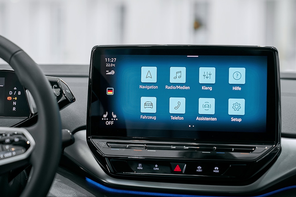 Elektroautos VW ID.3 und VW ID.4 erhalten das erste OTA-Update - AUTO BILD