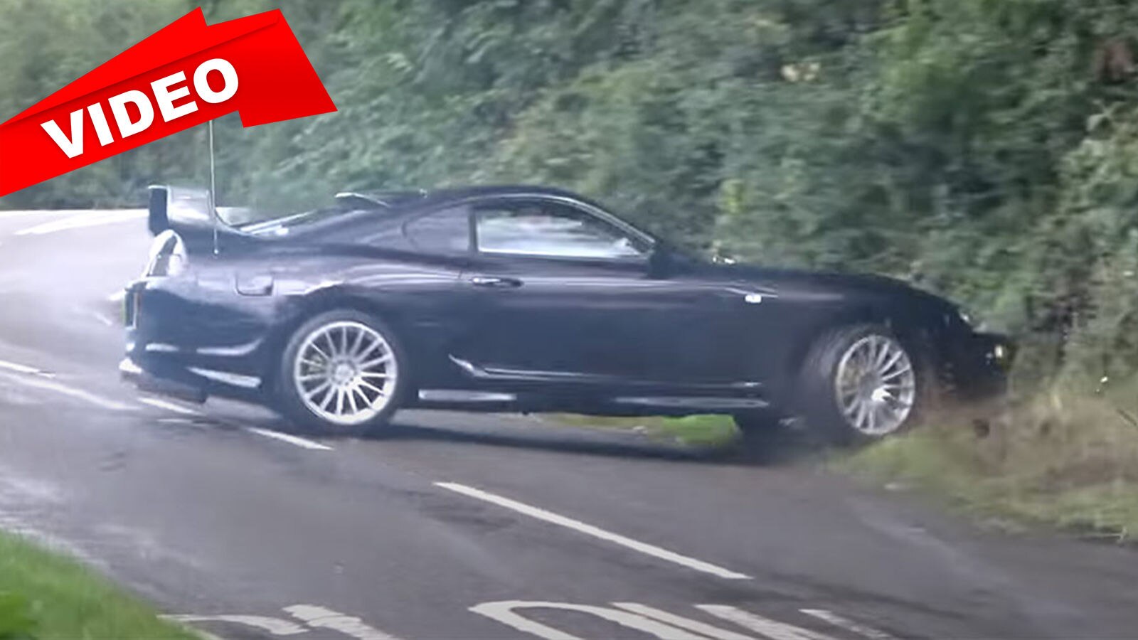 Toyota Supra A80 Fail (2021): Crash - Unfall - MK4 - Tuning - AUTO BILD