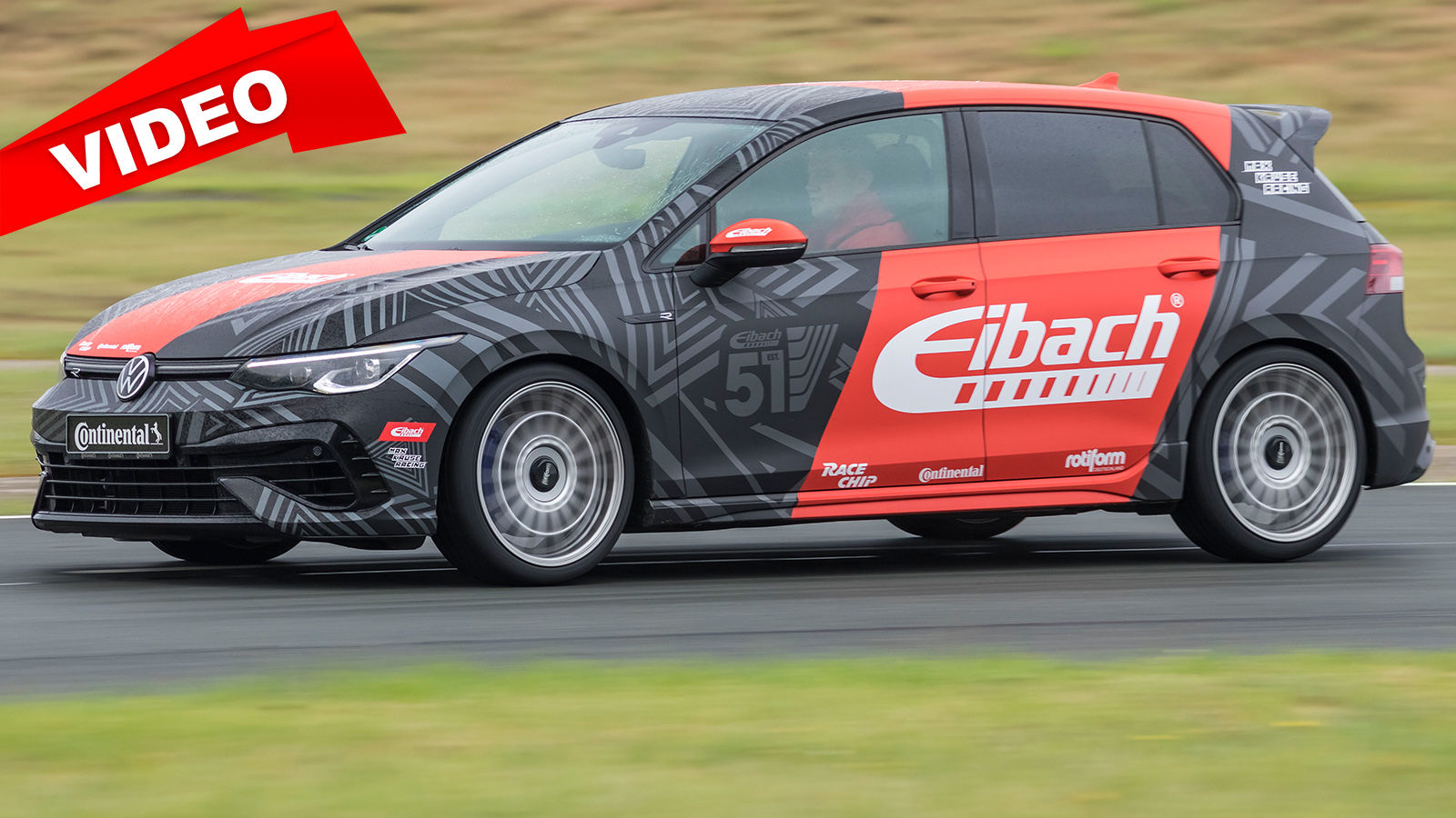 Eibach VW Golf 8 R (2021): Tuning - Vorstellung - Motor - PS - Info ...