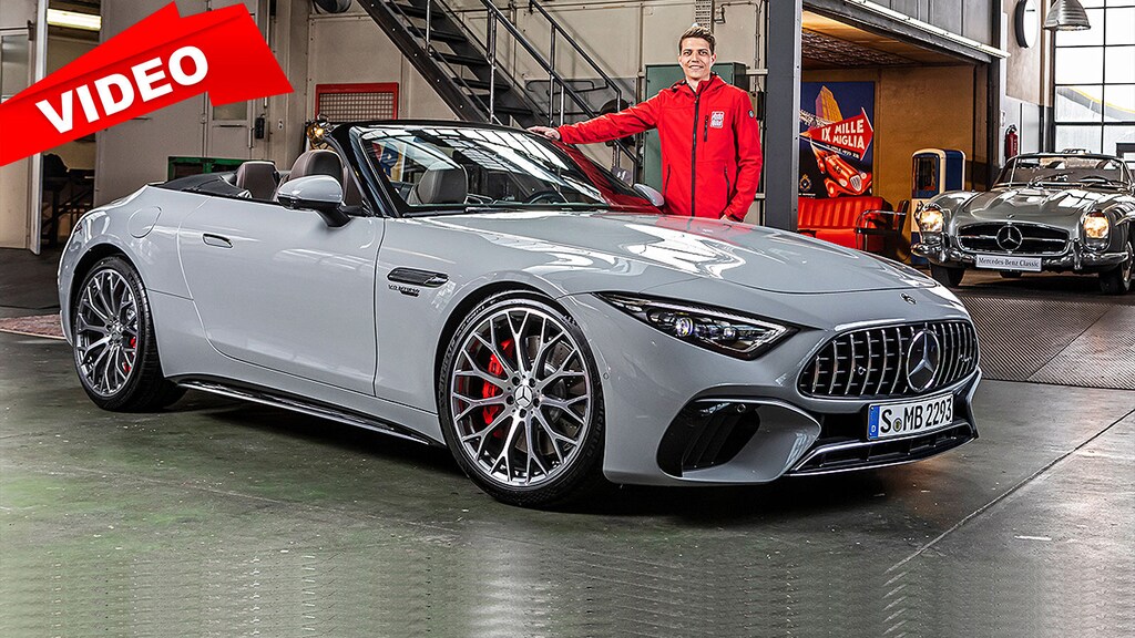 Mercedes-AMG SL (2021): Neuvorstellung - R 232 - Preis - V8-Motor ...