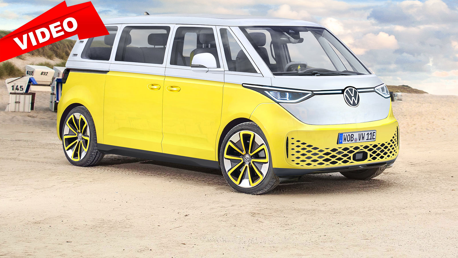 VW ID.Buzz (2022): Skizze - Neuvorstellung - Studie - Reichweite - AUTO ...