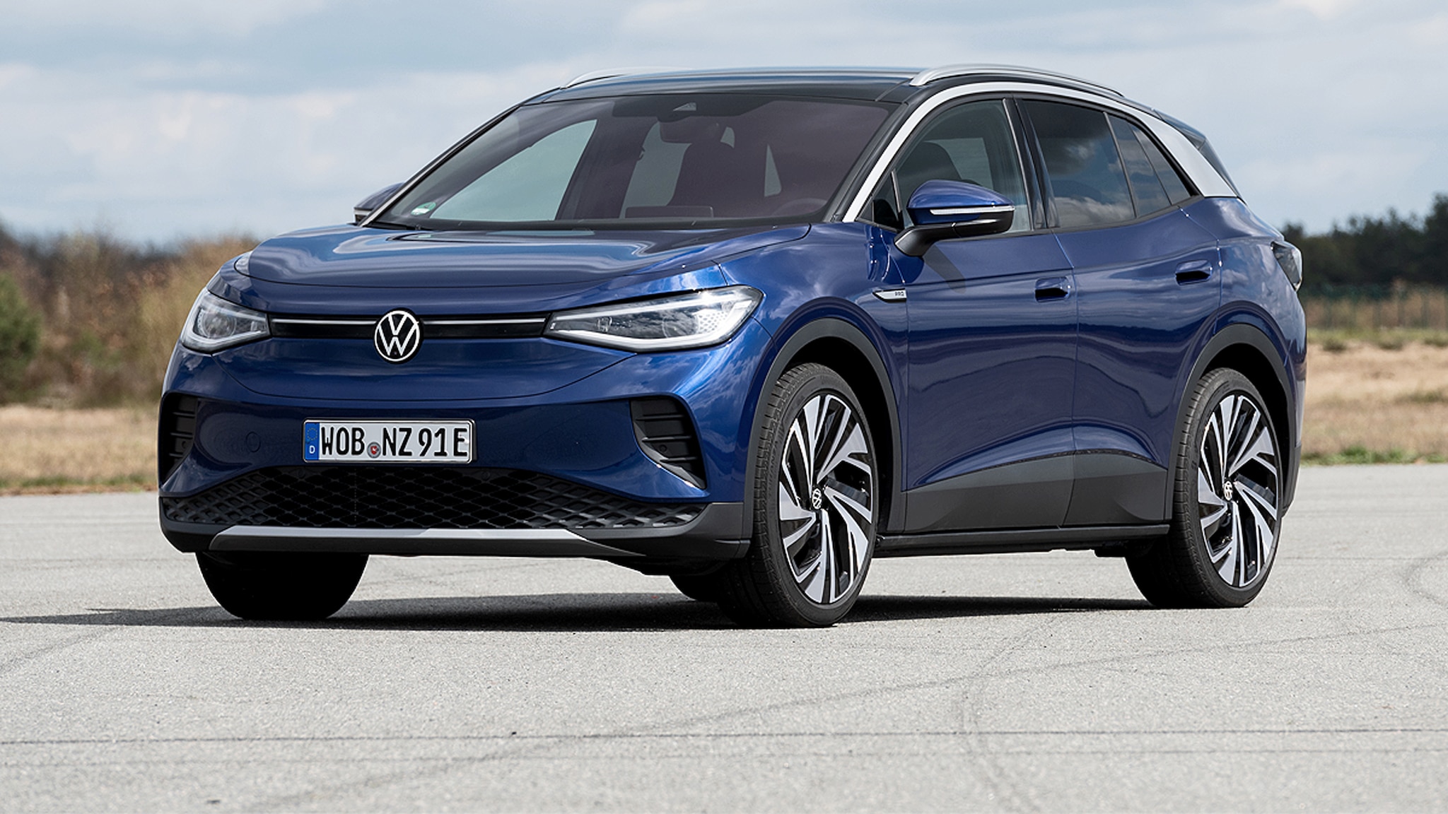 Das Elektroauto VW ID.4 günstig leasen - AUTO BILD