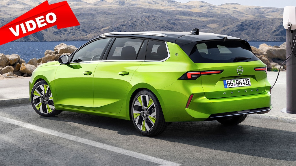 Opel Astra-e Sports Tourer (2022): Neuvorstellung - Elektro - Kombi ...