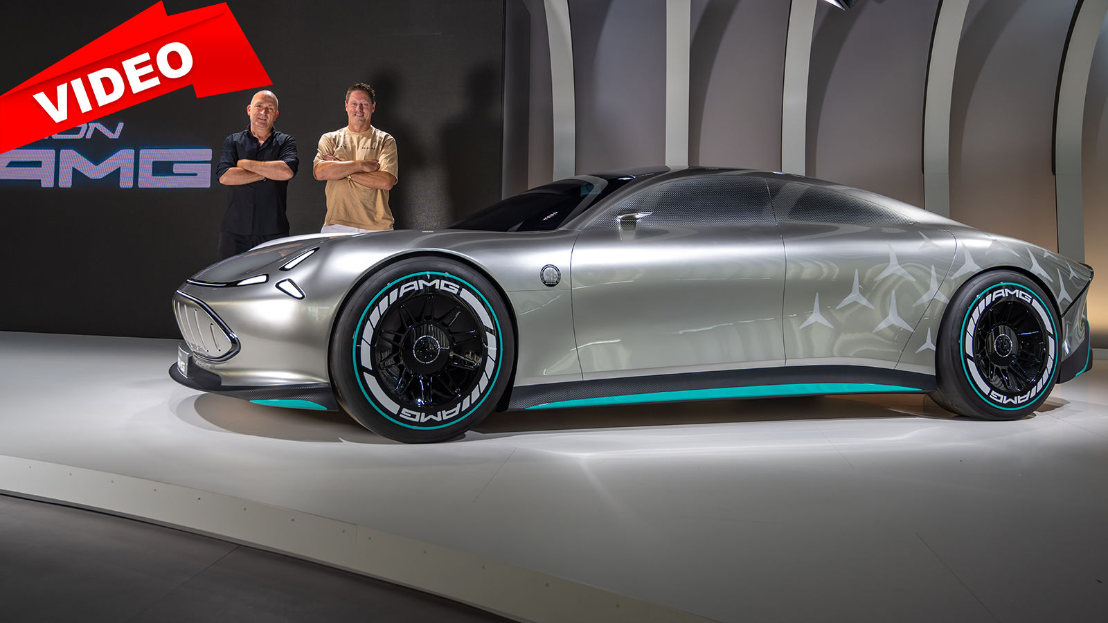 Mercedes Vision AMG (2022): Elektroauto - Studie - Sportwagen - AUTO BILD