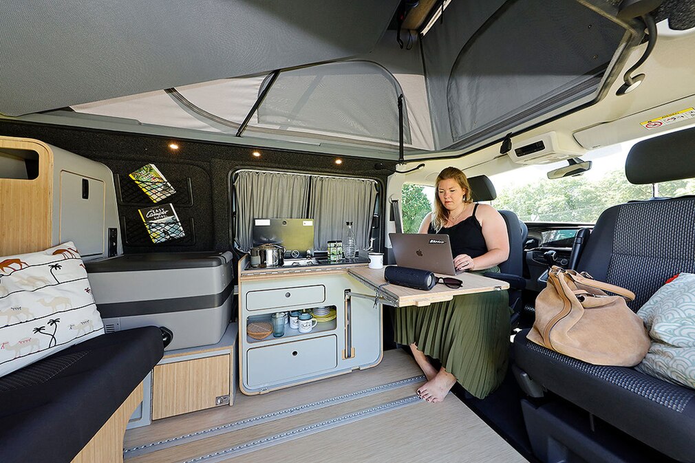 Tonke Van XL: VW T6.1 Multivan mit Camper-Ausbau - AUTO BILD