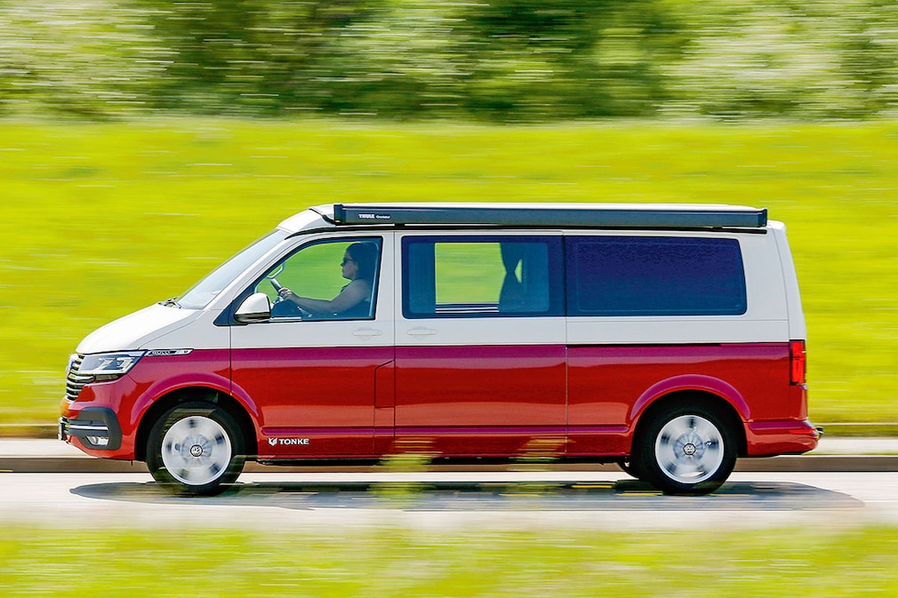 Tonke Van XL: VW T6.1 Multivan mit Camper-Ausbau - AUTO BILD