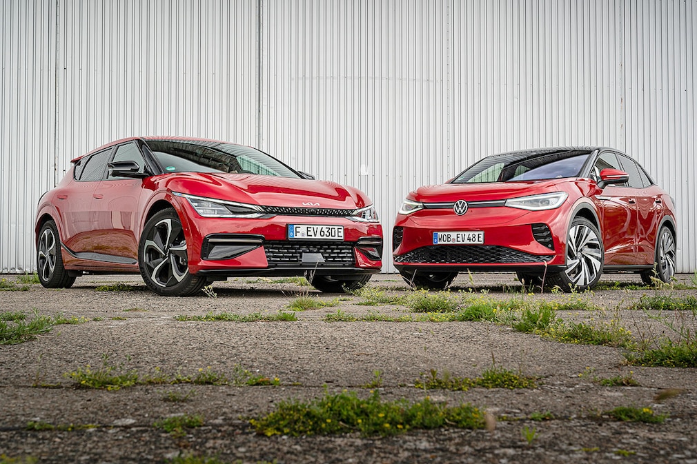 Kia EV6 vs. VW ID.5 GTX: Wer siegt im Elektro-Crossover-Duell? - AUTO BILD