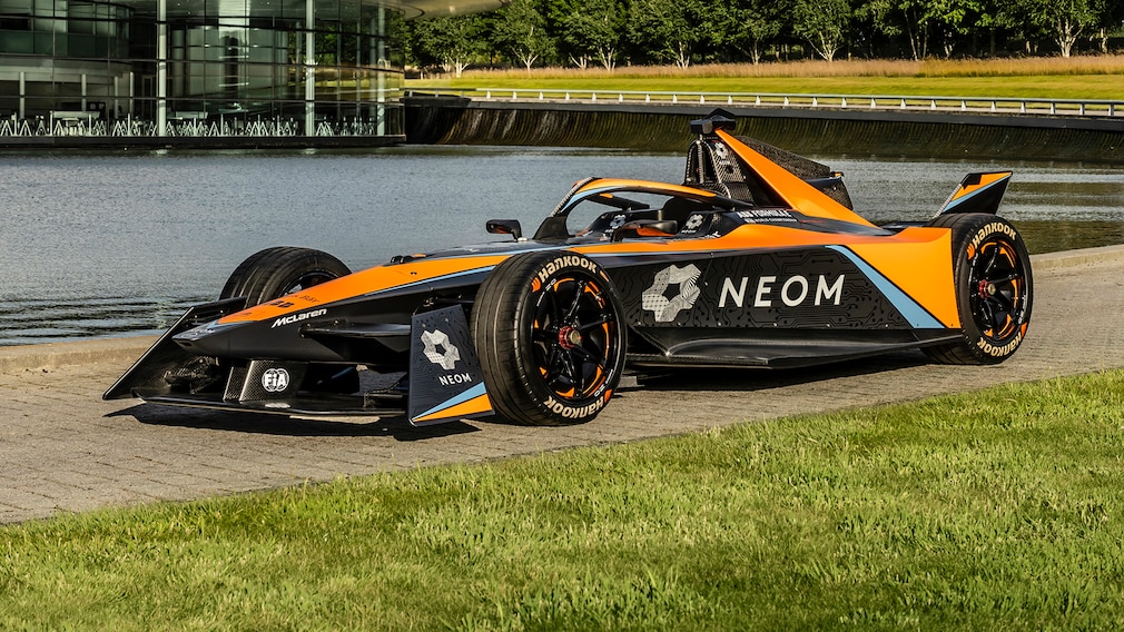 Formel E: Rast feiert Formel-E-Comeback mit McLaren - AUTO BILD