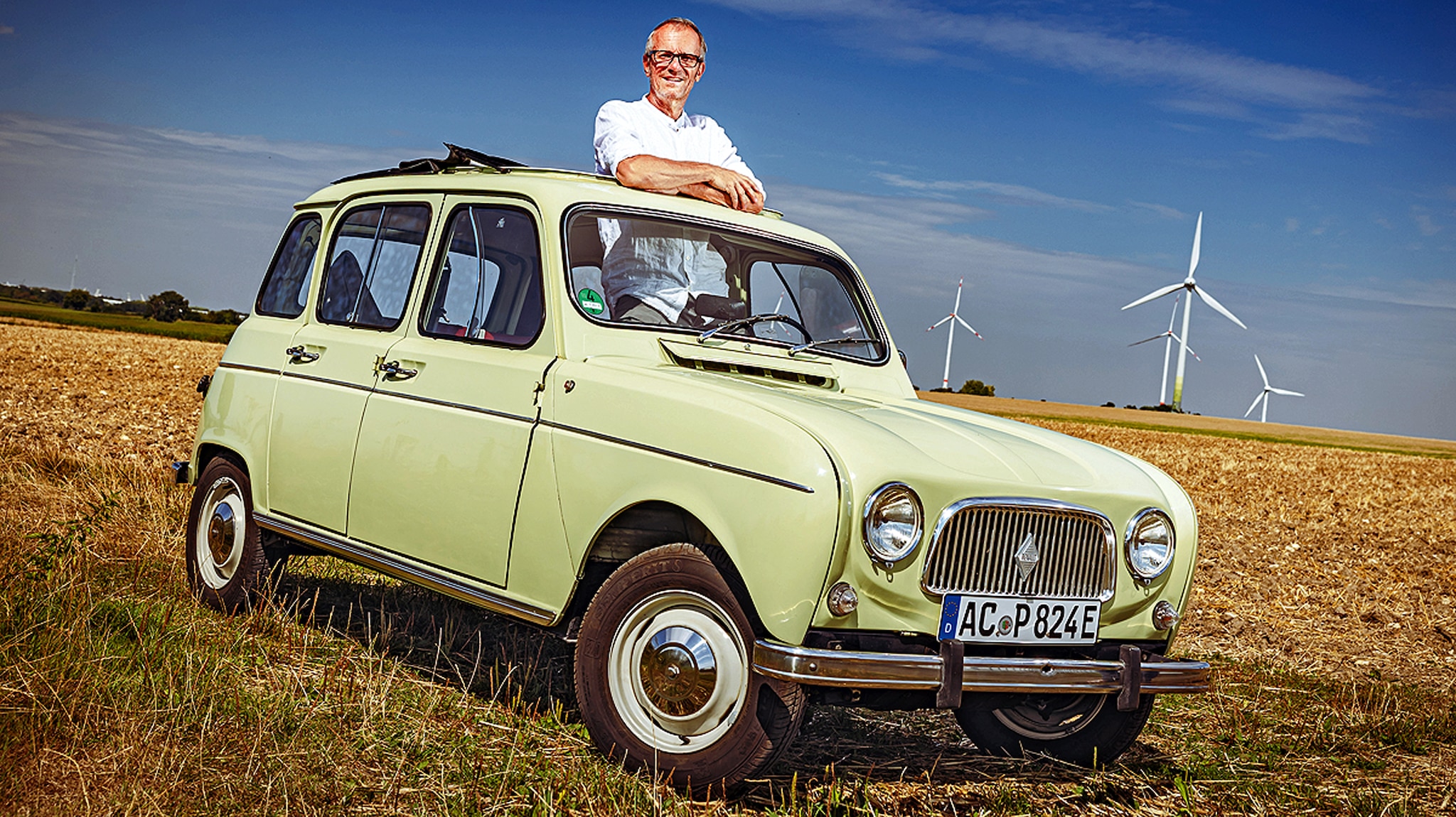Dieser zum E-Auto umgebaute Renault R4 kommt 170 km weit! - AUTO BILD ...