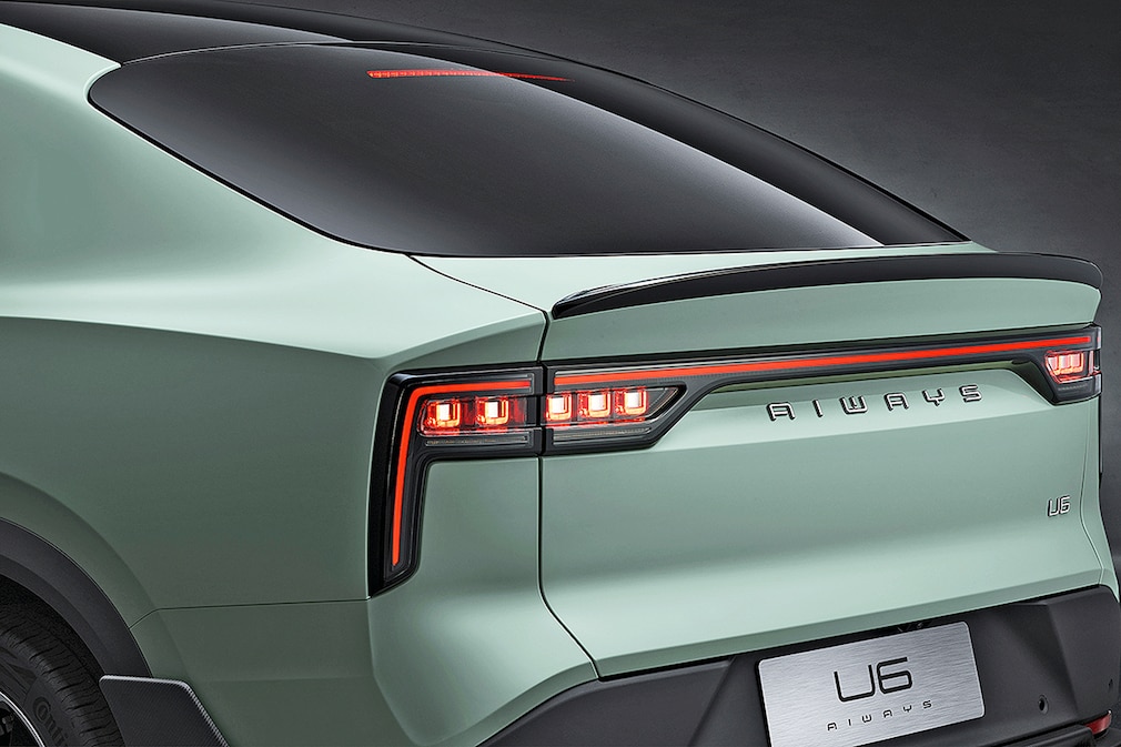 Aiways U6: So kommt das neue E-SUV-Coupé aus China - AUTO BILD