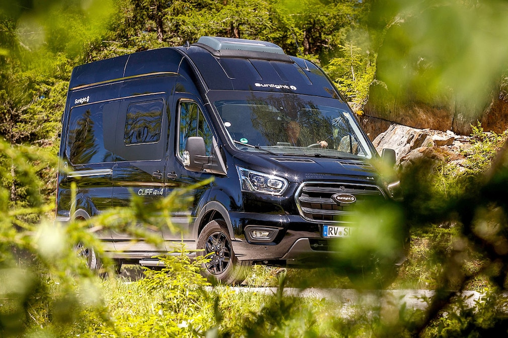 Sunlight Cliff 590 4x4: Neuer Sunlight-Van mit Allradantrieb - AUTO BILD