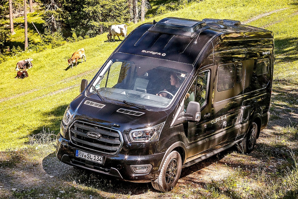 Sunlight Cliff 590 4x4: Neuer Sunlight-Van mit Allradantrieb - AUTO BILD