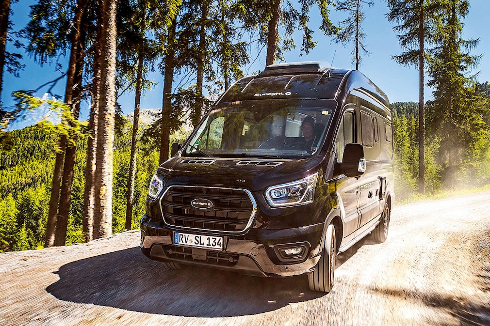 Sunlight Cliff 590 4x4: Neuer Sunlight-Van mit Allradantrieb - AUTO BILD