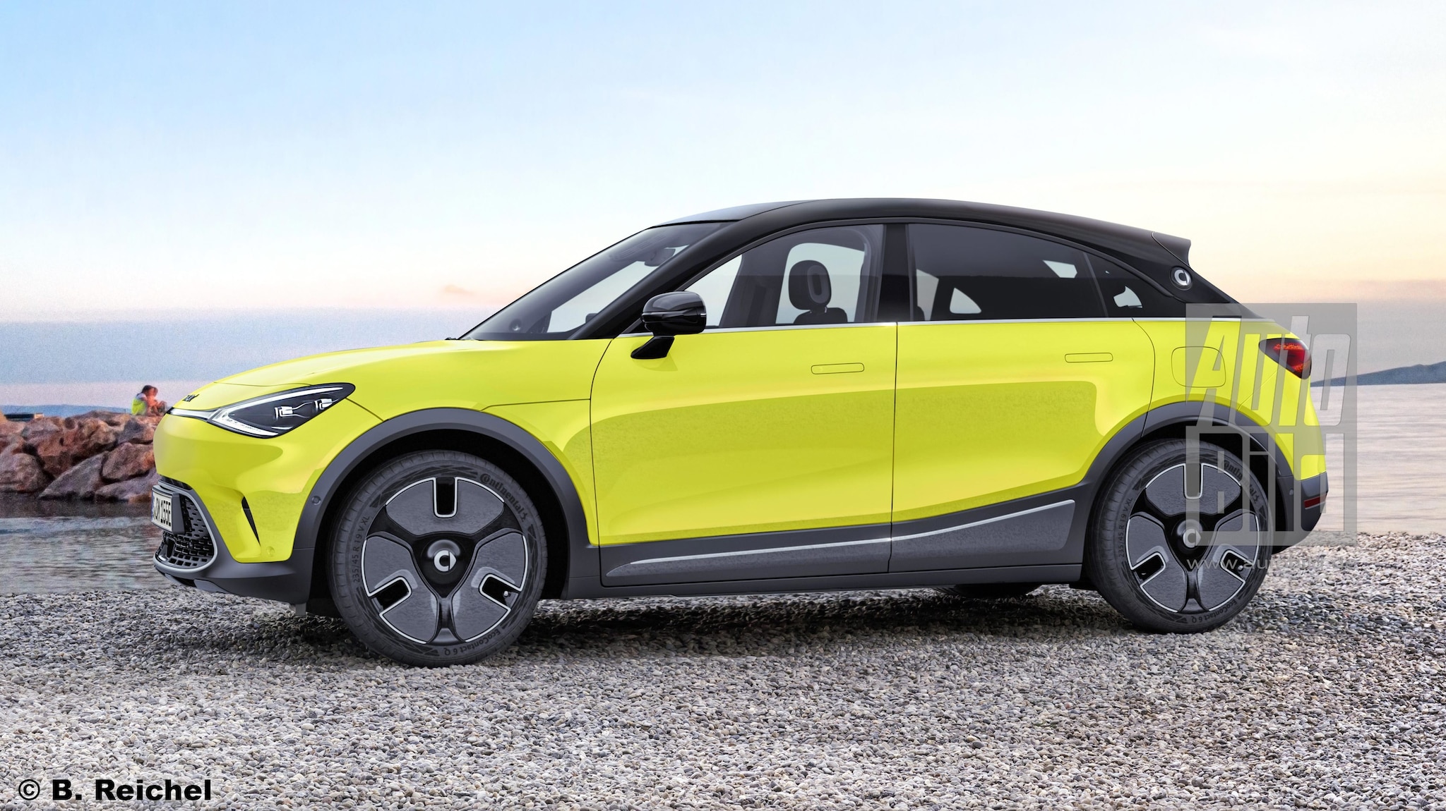 Smart #2 (2022): Neues E-SUV-Coupé von Smart? - AUTO BILD