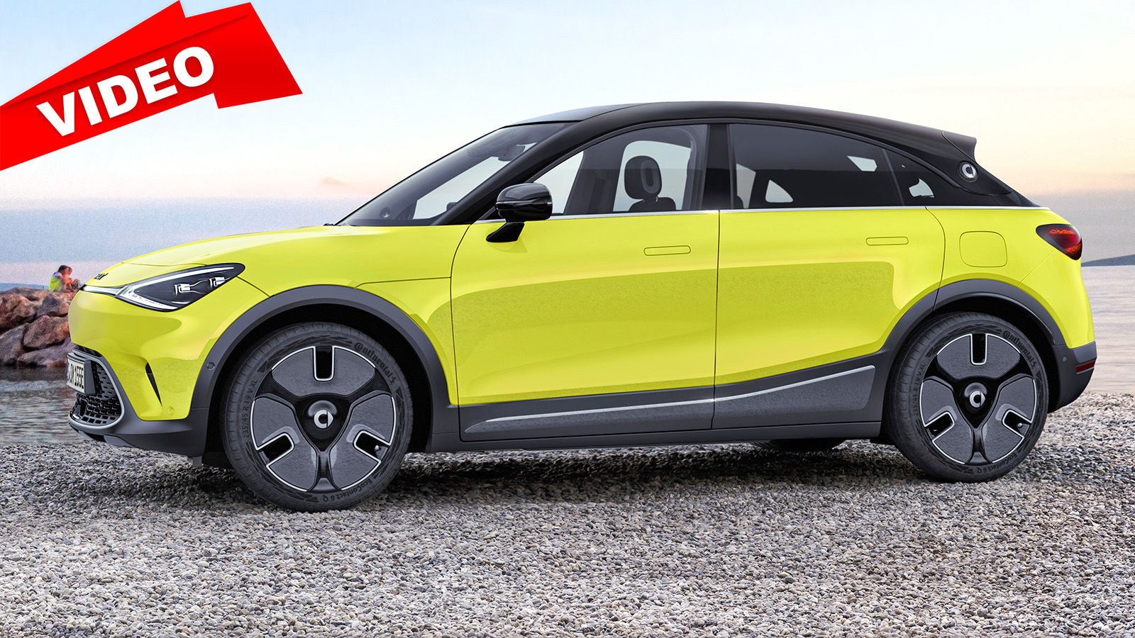 Smart #2 (2022): Illustration - Elektro - SUV-Coupé - Marktstart - AUTO ...