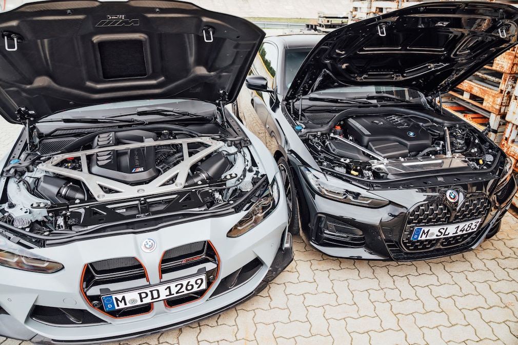 BMW 430i Coupé vs. M4 CSL: Großserie trifft auf Rennsport - AUTO BILD