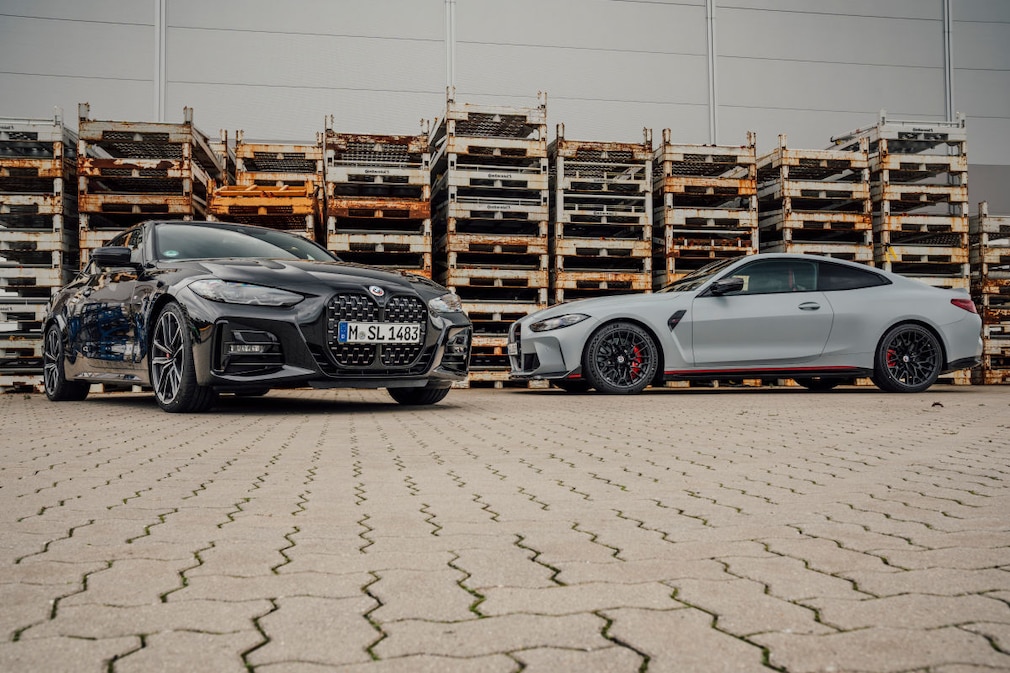 BMW 430i Coupé vs. M4 CSL: Großserie trifft auf Rennsport - AUTO BILD