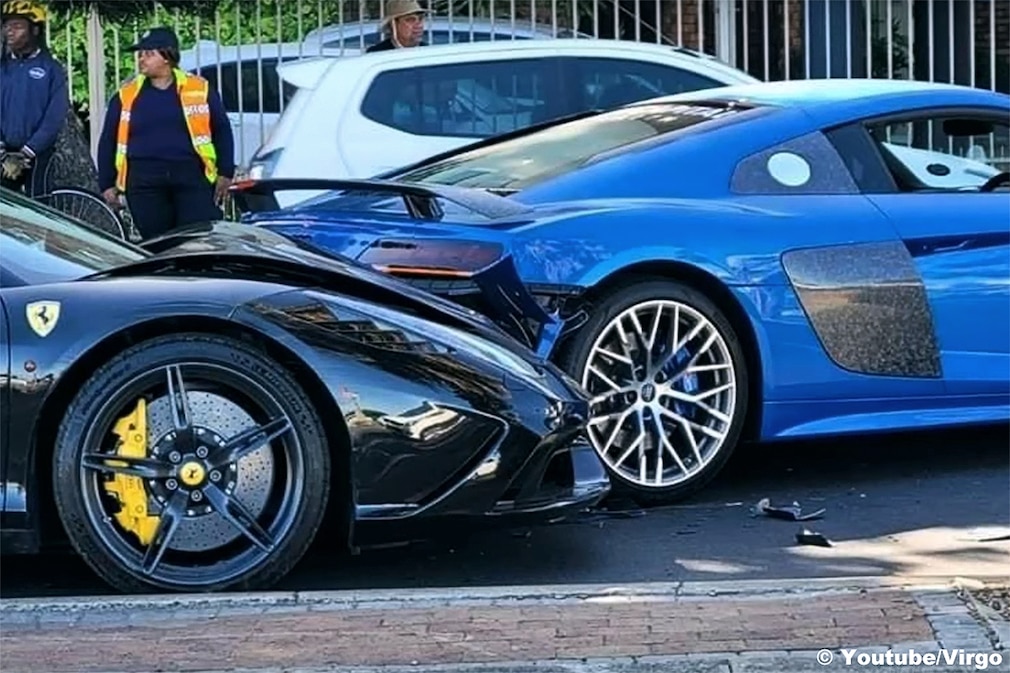 Teurer Crash: Ferrari 458 Speciale kracht in Audi R8 V10 plus - AUTO BILD