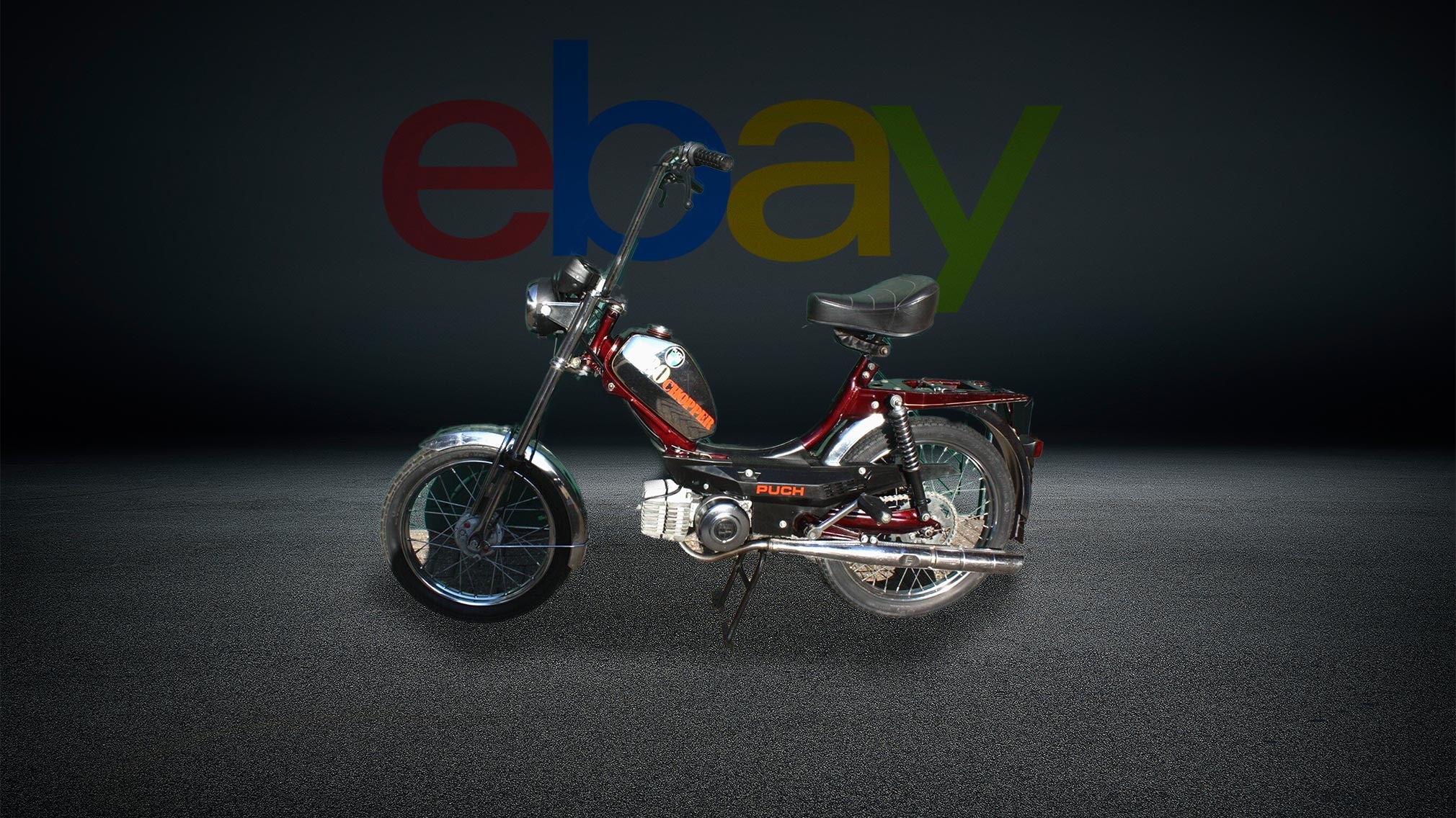 Puch X30 Chopper: Seltenes Mofa aus 1984 bei eBay zu kaufen - AUTO BILD